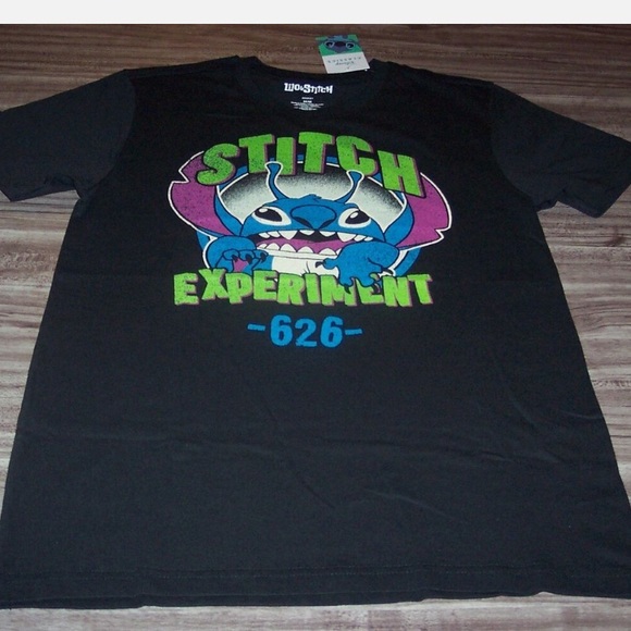 Disney | Shirts | Vintage Style Walt Disney Lilo Stitch Experiment 626 ...
